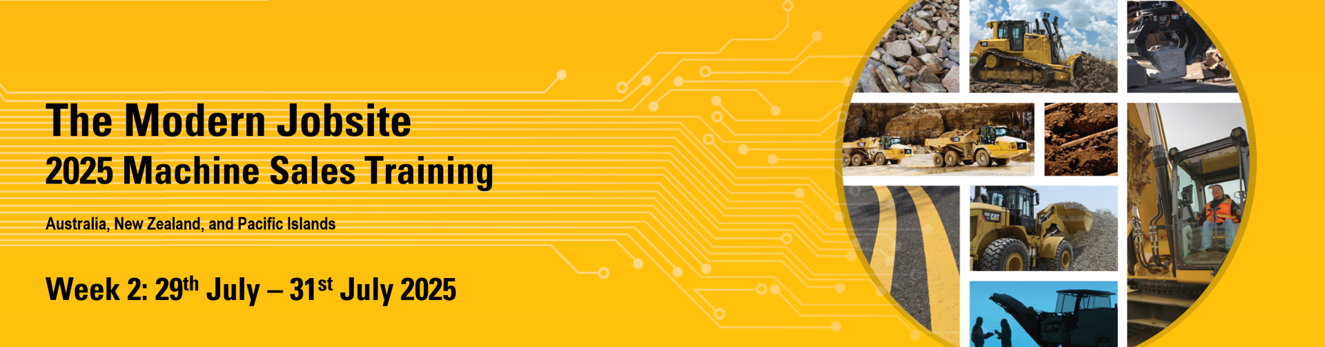 The Modern Jobsite 2025 Machine Sales Training (ANZP) | Week 2