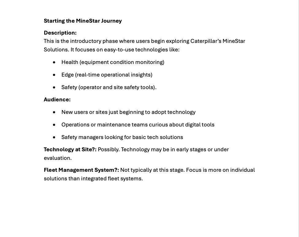 EAME MineStar Showcase 2025 | All other Caterpillar Events